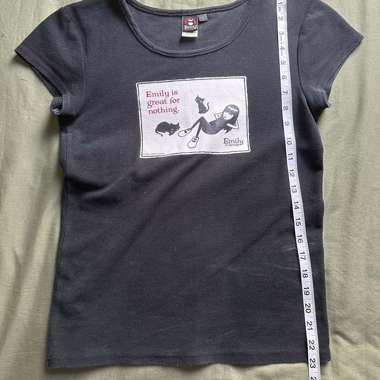 Emily the strange tee!!! In perfect condition - Depop