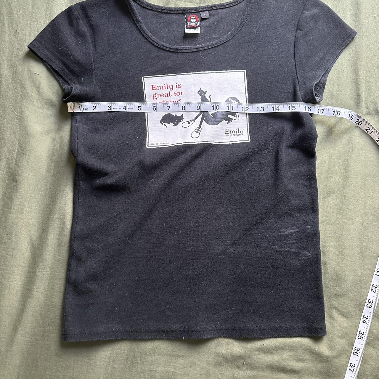 Emily the strange tee!!! In perfect condition - Depop
