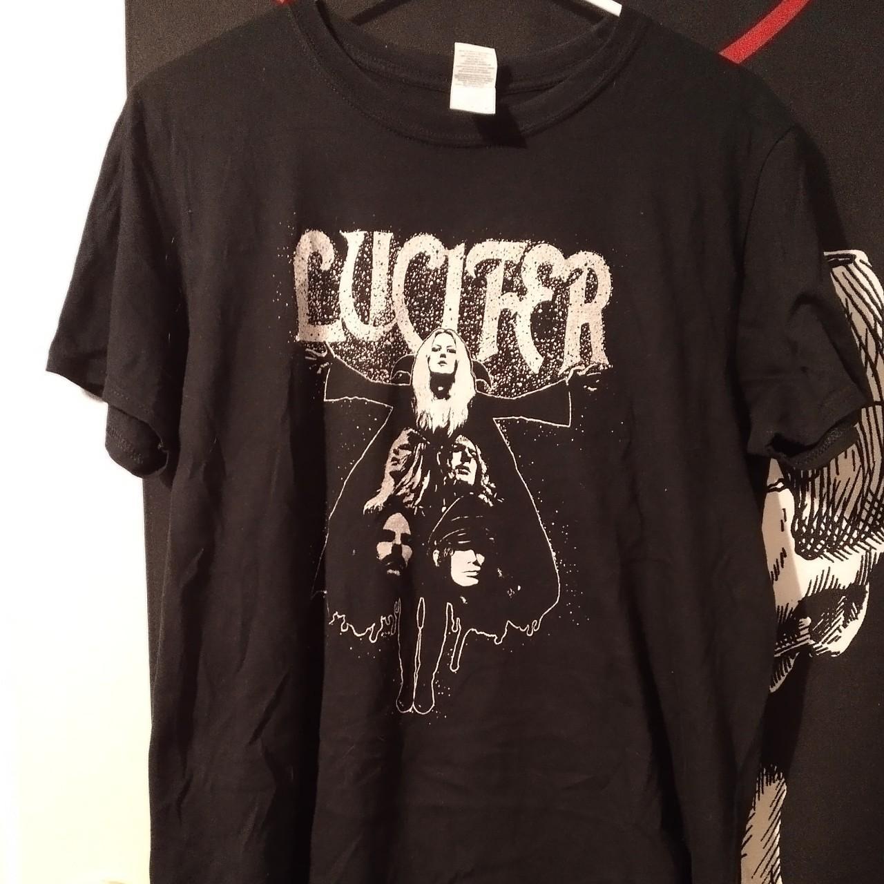 Lucifer 2019 double sided tour shirt Size M No... - Depop