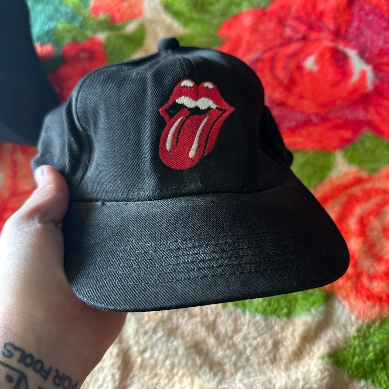 Vintage 90s Rolling Stones “Voodoo Lounge” SnapBack... - Depop