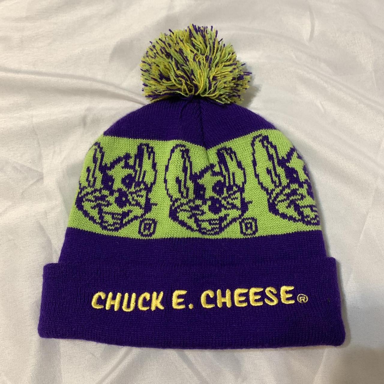 CHUCK E. CHEESE BEANIE Youth sizing Official Chuck... - Depop