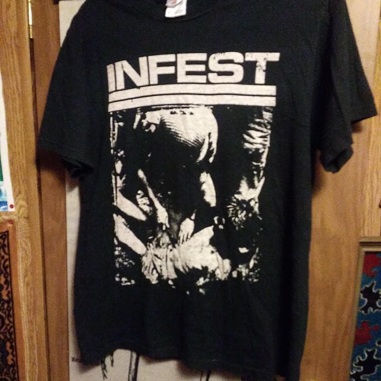Infest T-shirt super soft well worn no... - Depop
