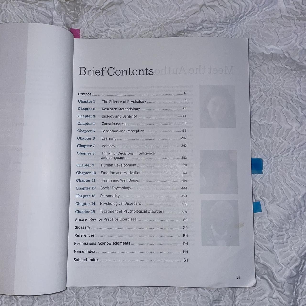 7th Edition Psychological Science textbook by... - Depop