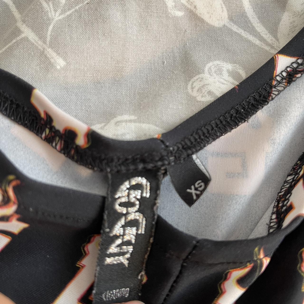 GO GUY flaming G festival outfit (bottoms and bikini... - Depop