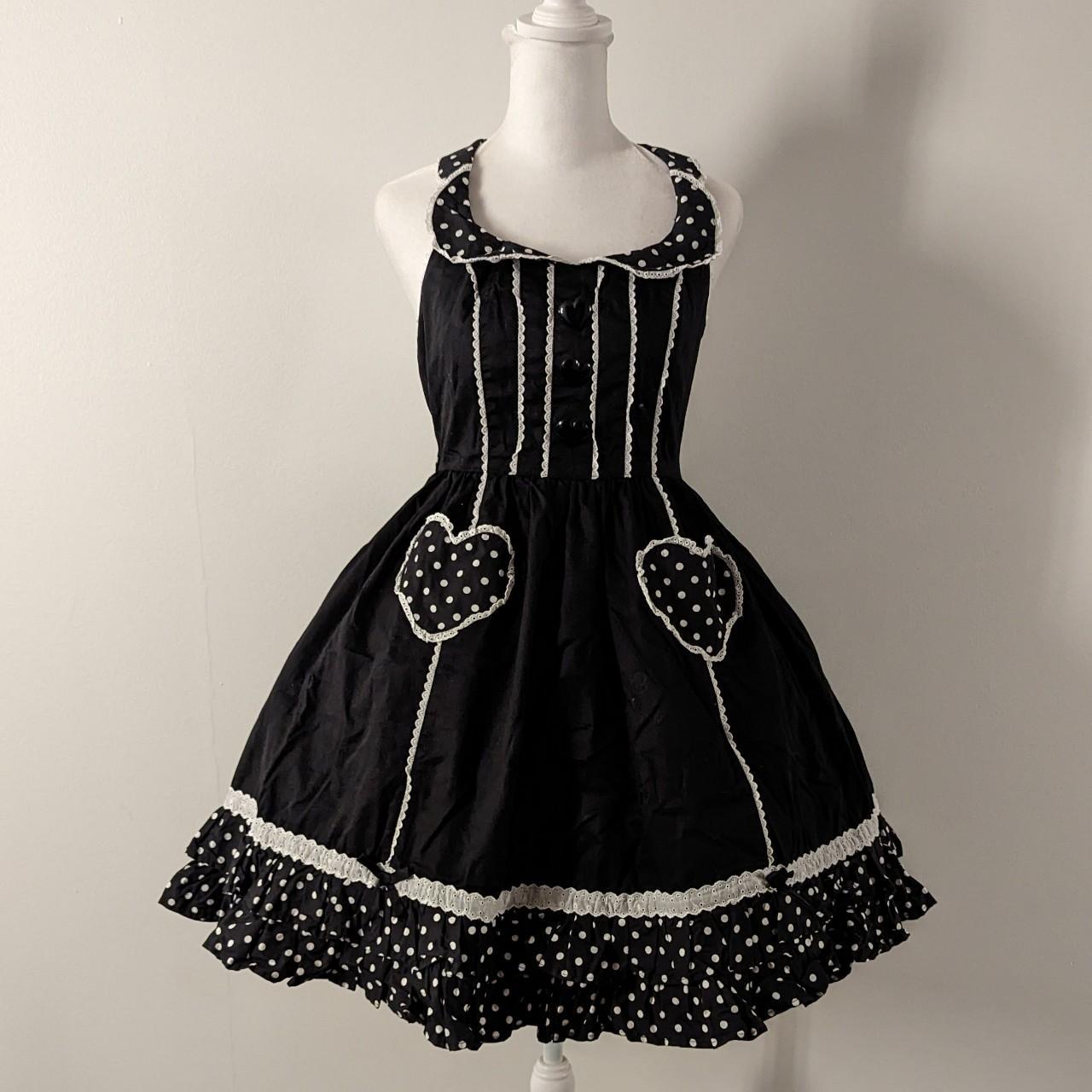 2010 Angelic Pretty POP LOVE JSK in Black. I bought... - Depop
