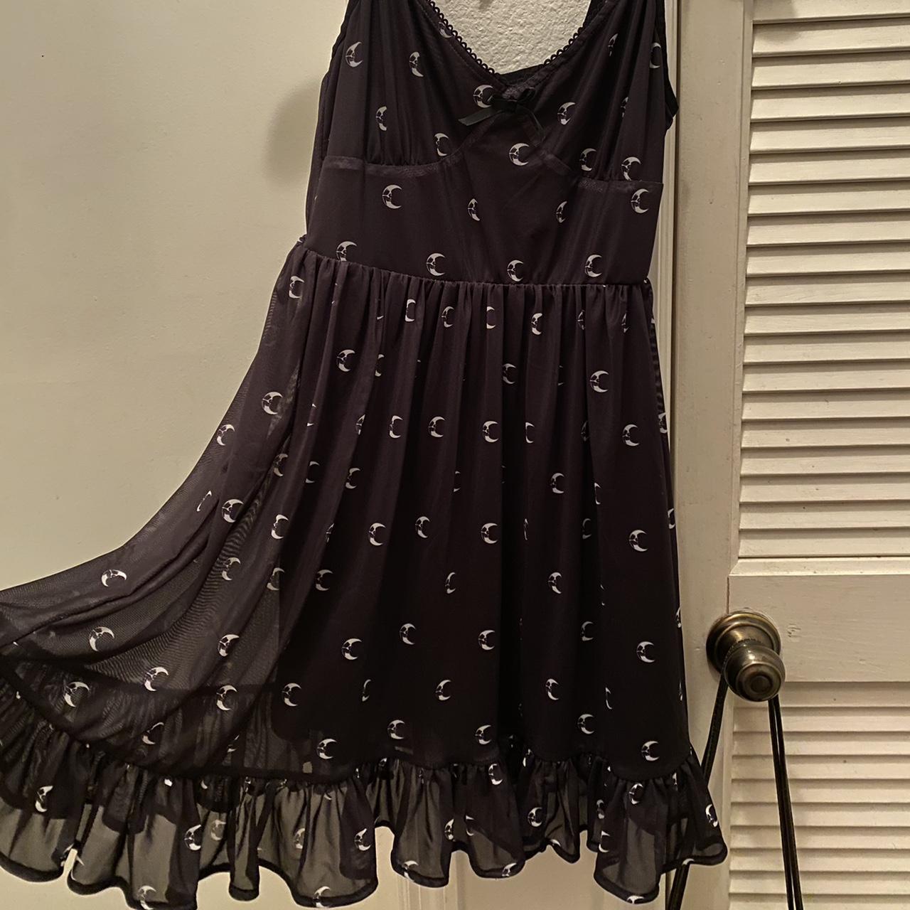 Kill star moon face skater dress 🌙🌙🌙 size medium but... - Depop