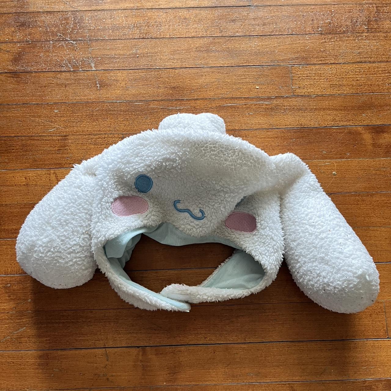 CINNAMOROLL hat cowl hood thingy Official Sanrio! SO... - Depop CINNAMOROLL hat cowl hood thingy Official Sanrio! SO... - Depop