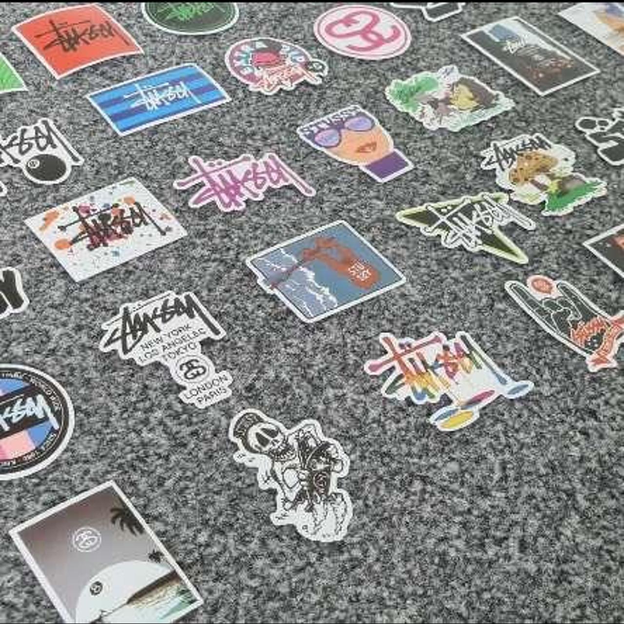 10piece Stussy stickers pack Bigger packs... - Depop