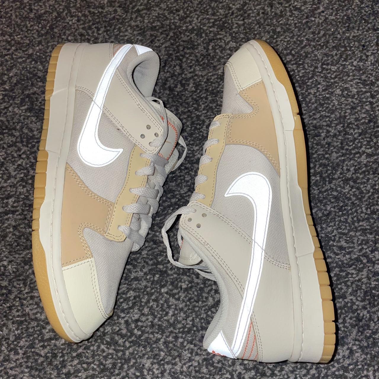 Nike Dunk Low SE Patchwork ‘If Lost Return To’ 7 UK... - Depop