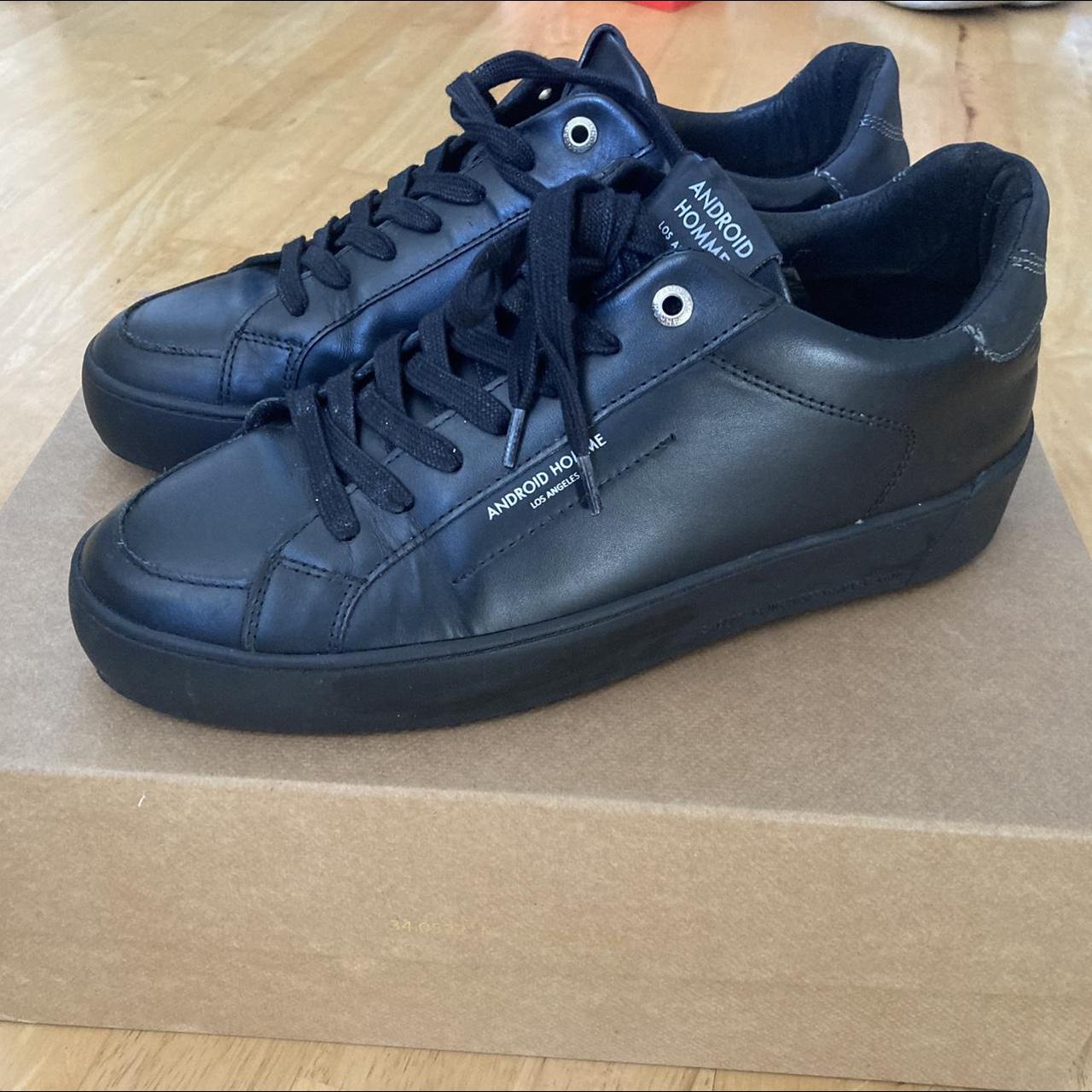Black Android Homme trainers Men’s size 8. Very... - Depop