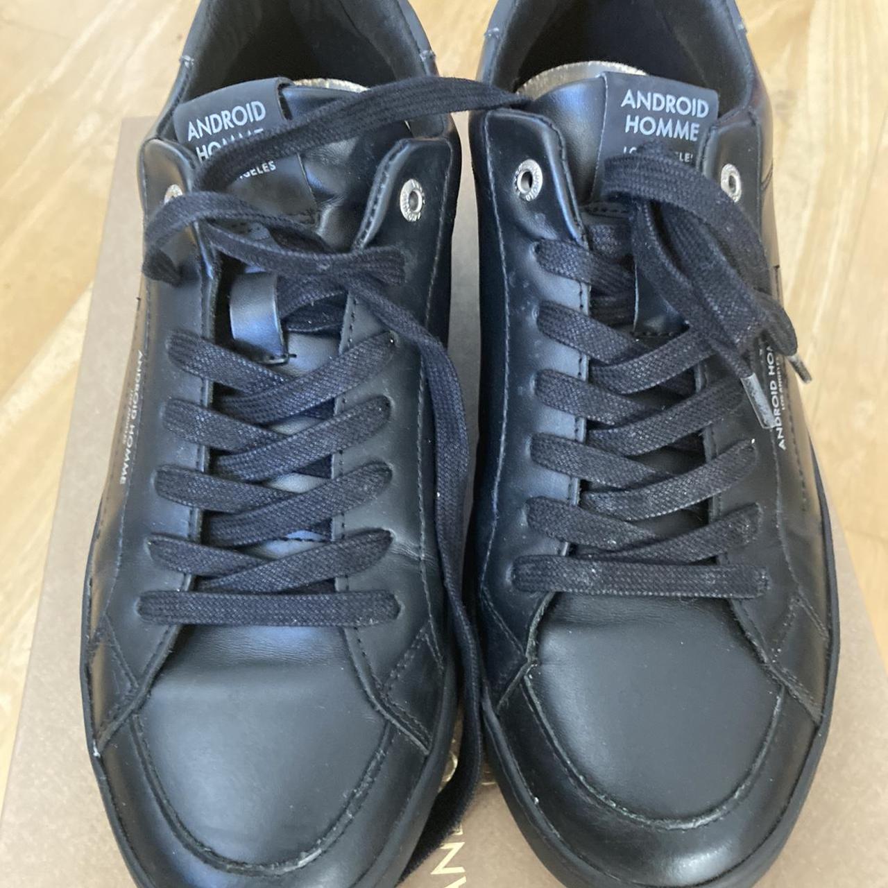 Black Android Homme trainers Men’s size 8. Very... - Depop