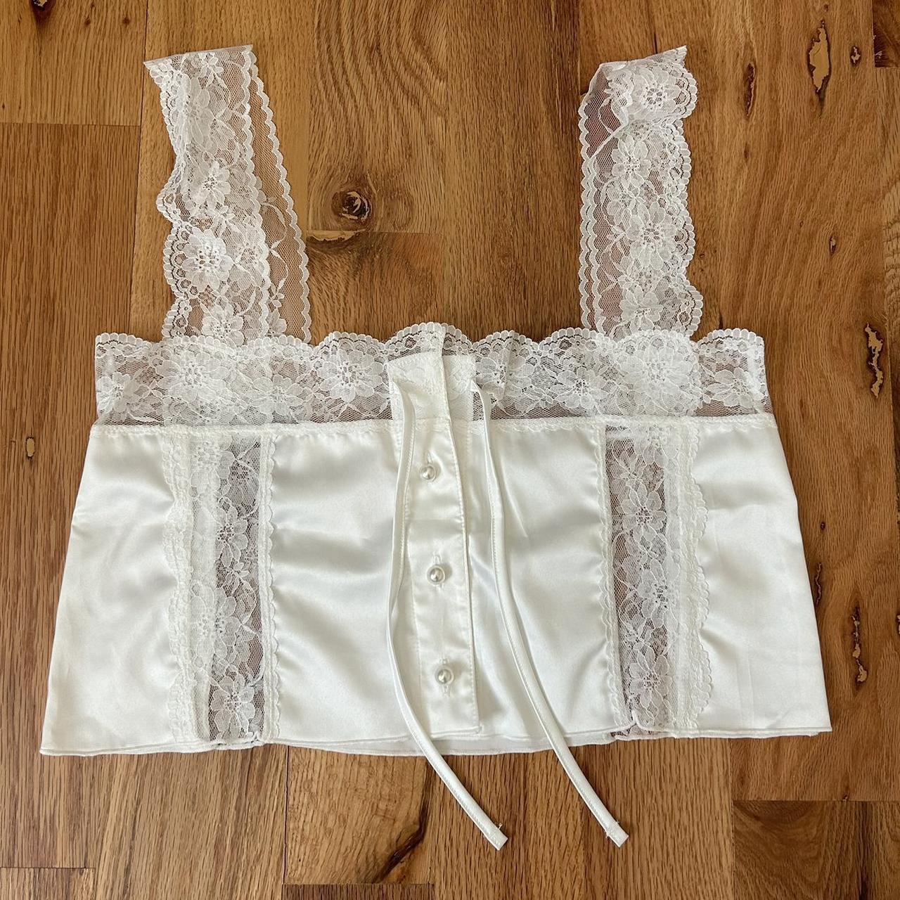 Kat The Label Women's White and Cream Pajamas | Depop