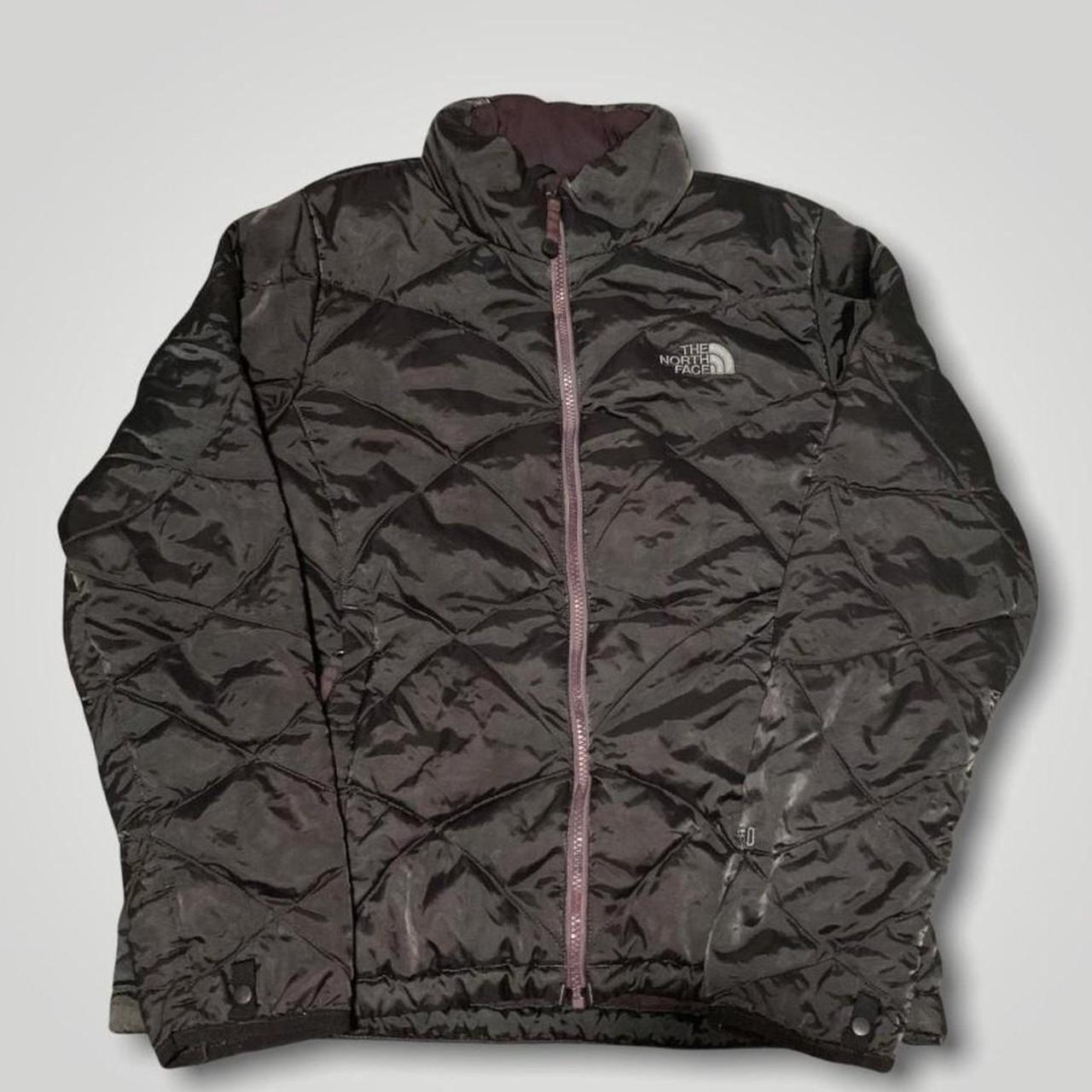 North face 550 puffa coat. Size m womens. Khaki... - Depop