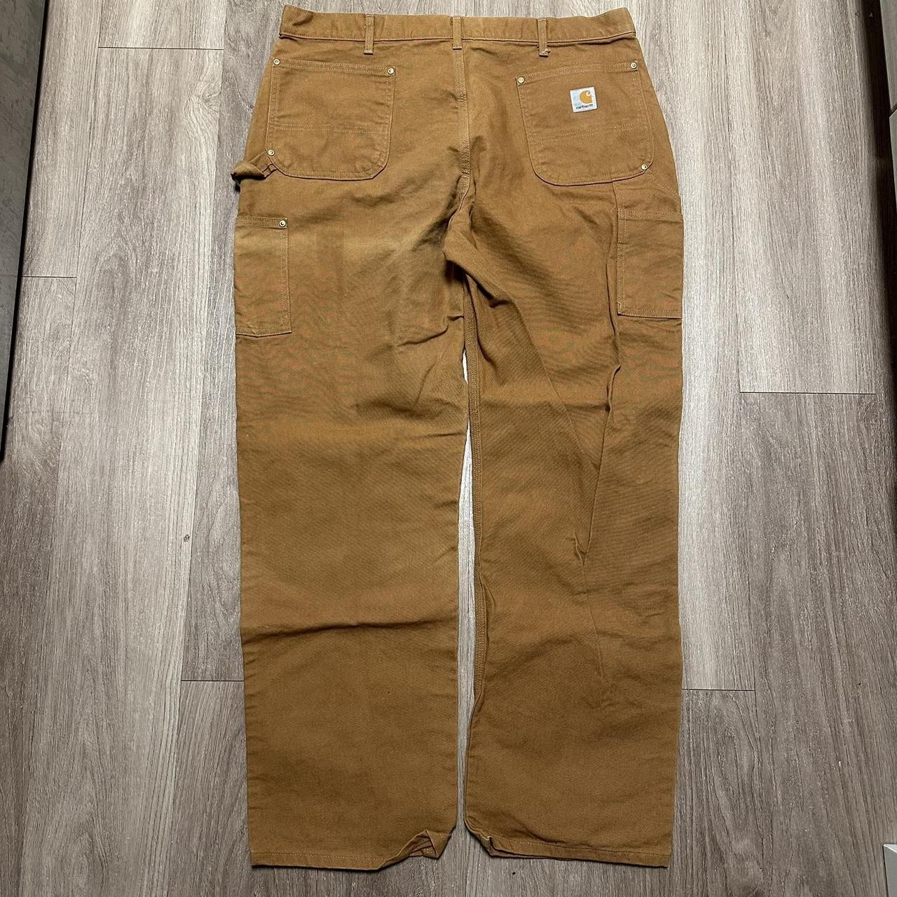 🔥🚧 VINTAGE CARHARTT DOUBLE KNEES 🚧🔥 Vintage tan... - Depop
