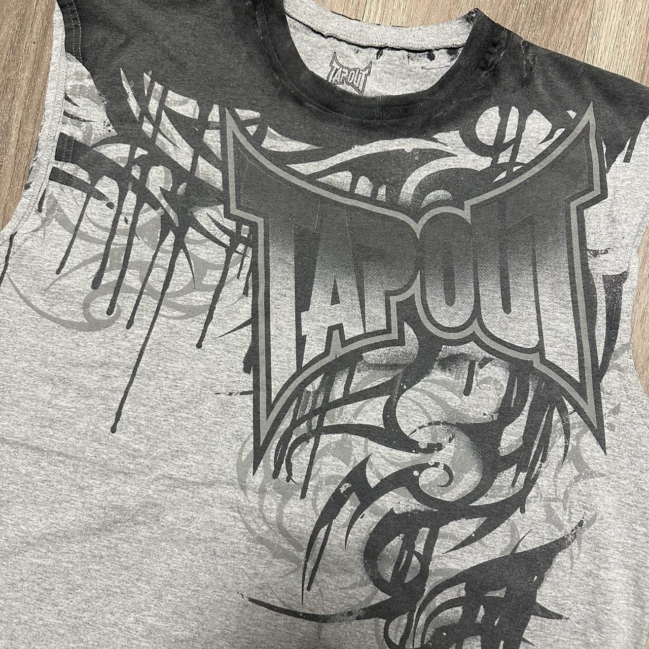 🔥🤼 TAPOUT SHIRT 🤼🔥 Y2K style Tapout sleeveless... - Depop