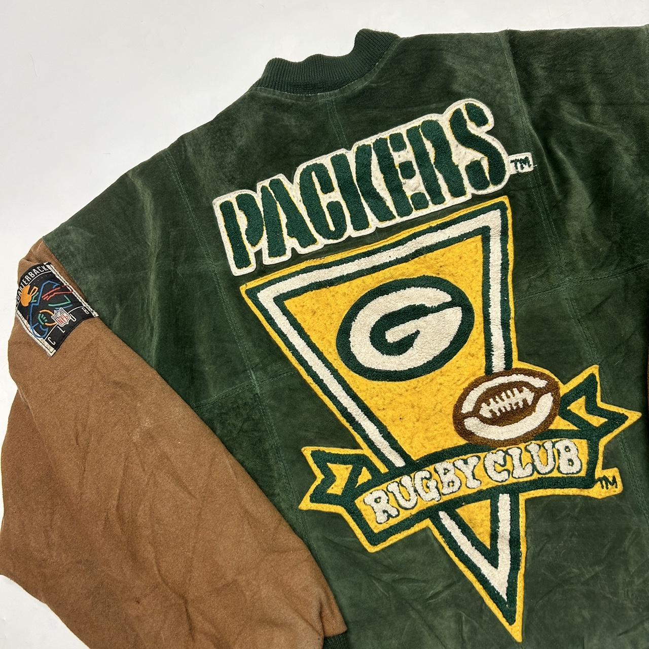 Vintage. G-III Carl Banks Green Bay packers... - Depop