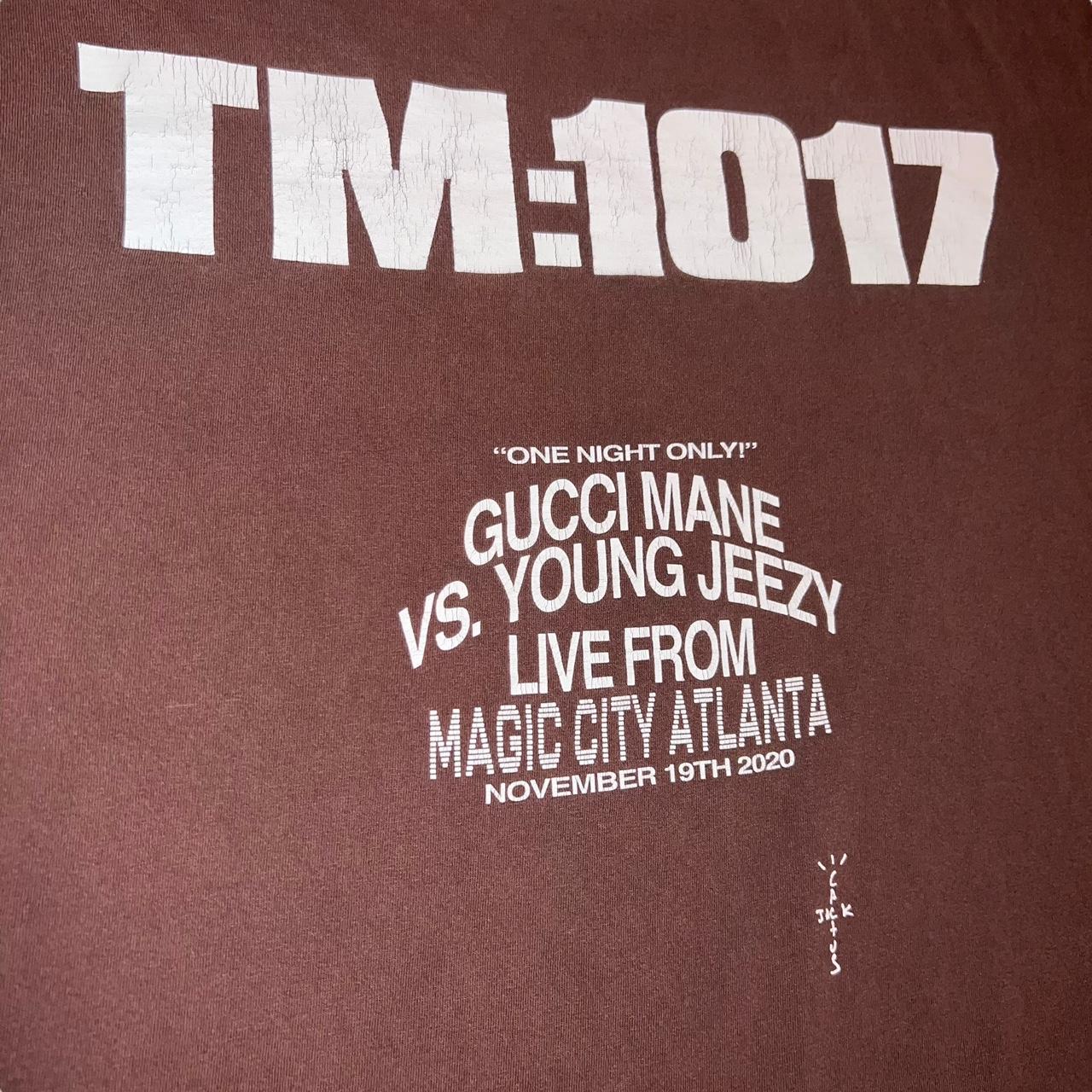 Cactus Jack TM:1017 Gucci Mane vs Young Jeezy T... - Depop