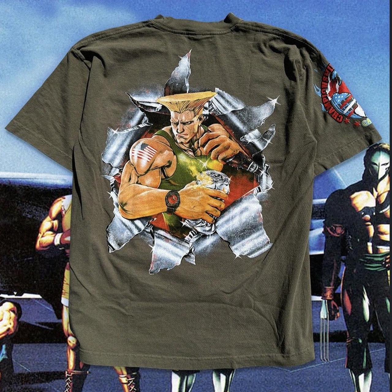Deadstockluis x Aciddrop - Acid Guile Street Fighter... - Depop
