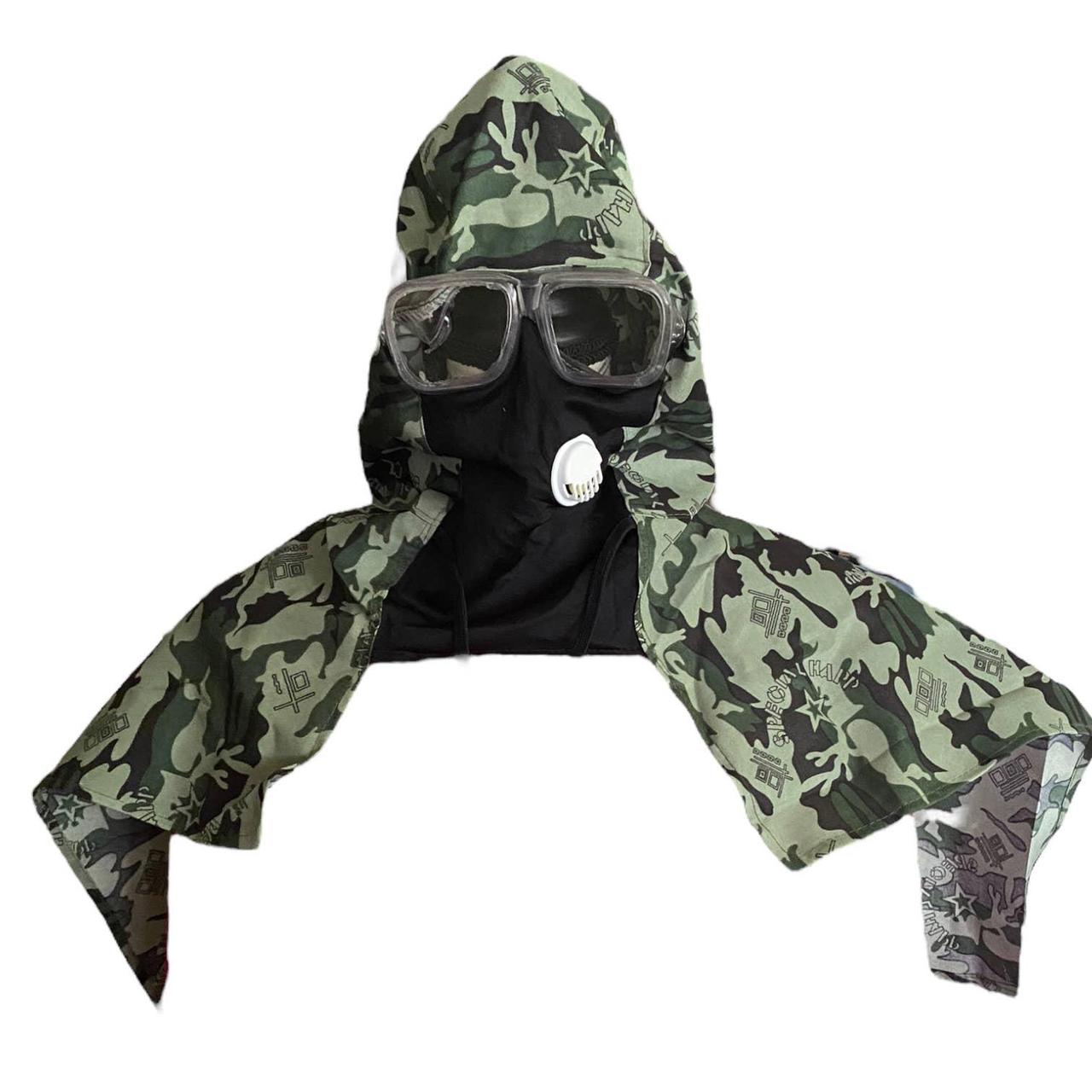 NIP Camouflage Full Face Mask Balaclava Hood With... - Depop