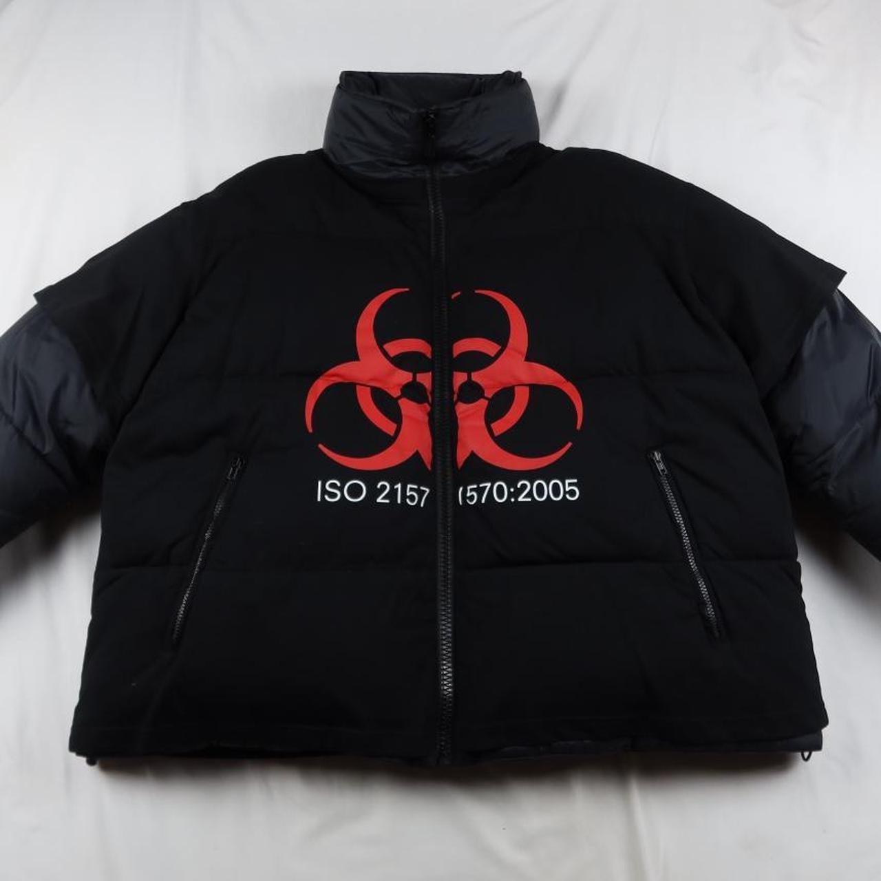 The vetements genetically modified biohazard t-shirt... - Depop