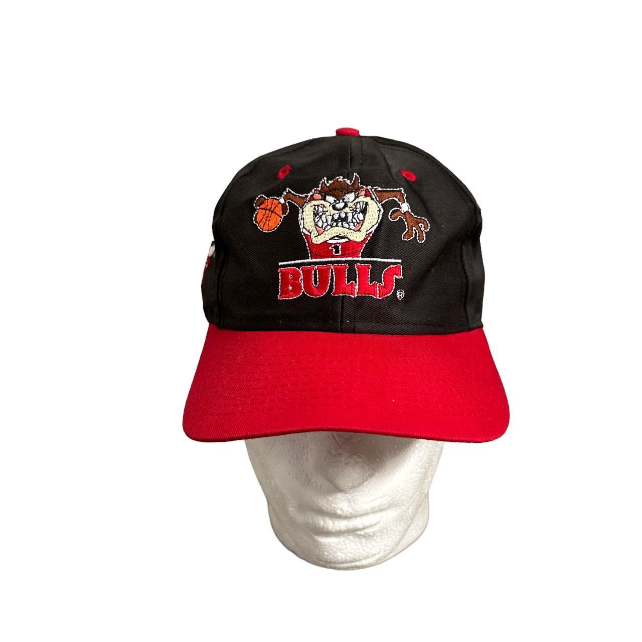 Chicago bulls x Taz cap vintage snap back from 1994.... - Depop