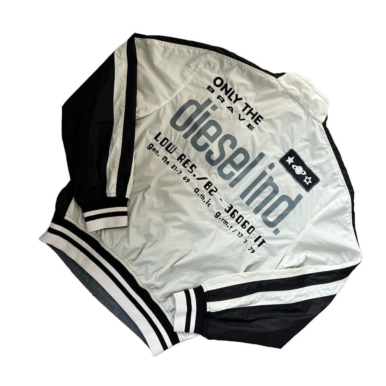 Diesel jacket vintage reversible in good used... - Depop