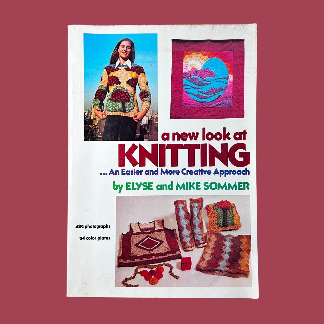 1977 A New Look At Knitting Book Cool vintage... - Depop