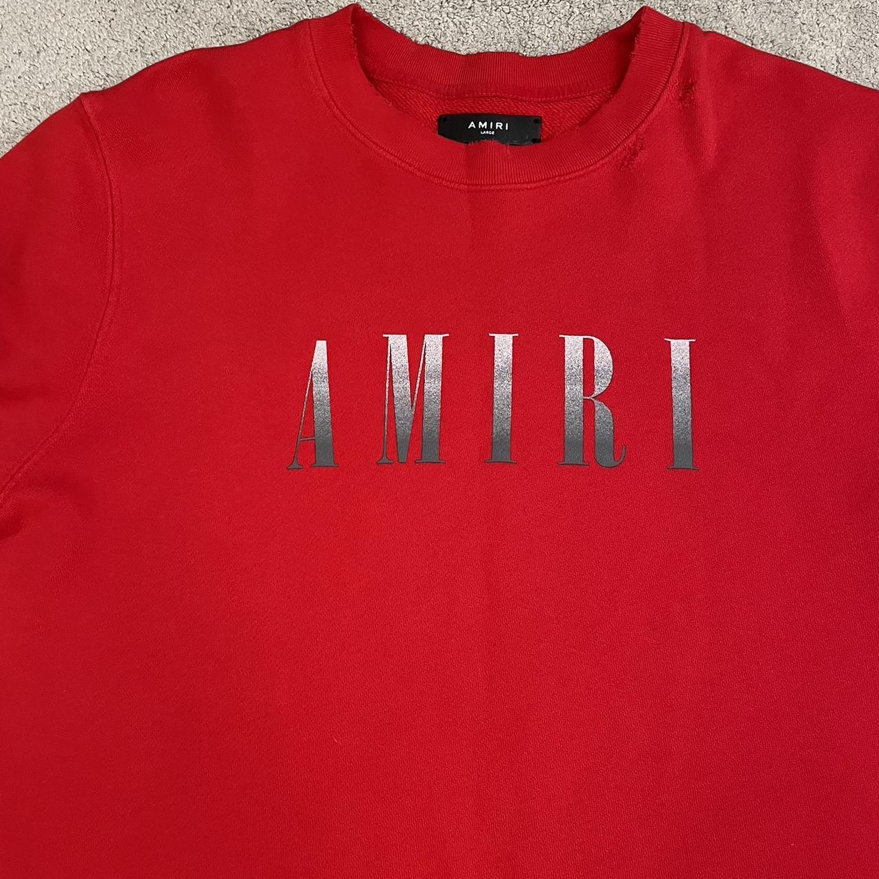 Men’s Amiri Jumper. Excellent condition. Large - Depop