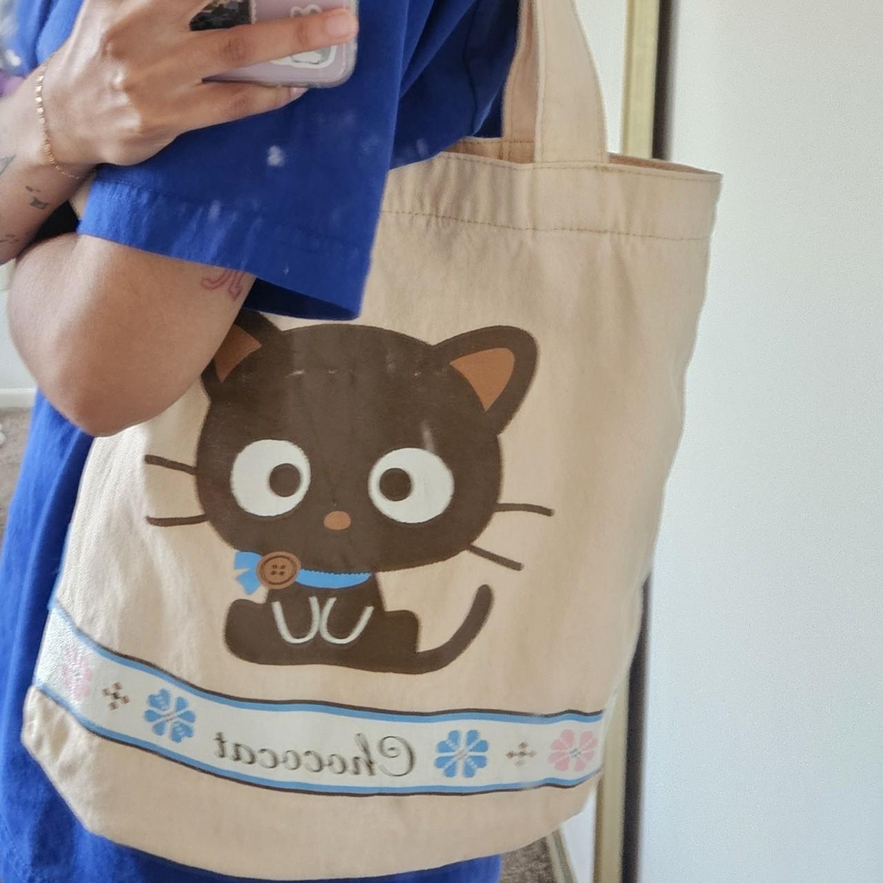 Chococat tote bag The paint is rubbing off from... - Depop