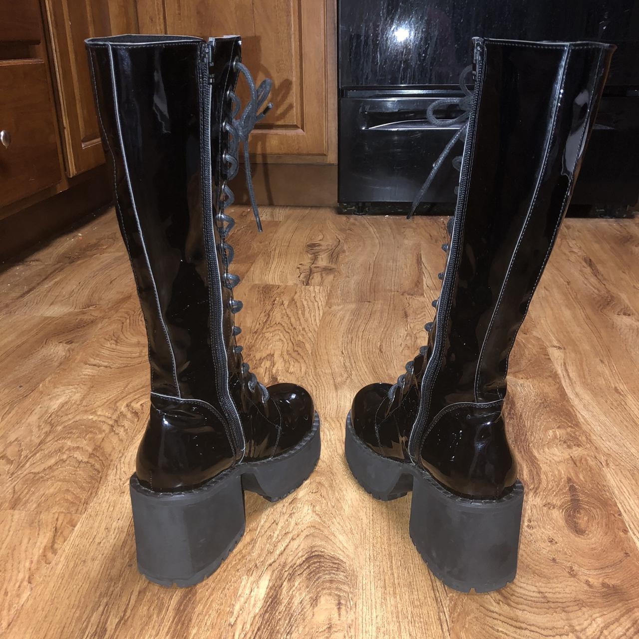 Unif Trinity boots 🔌 size 9 and true to... - Depop