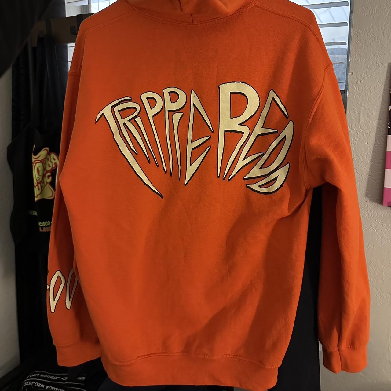 rare trippie redd “trip or treat” halloween orange... | Depop