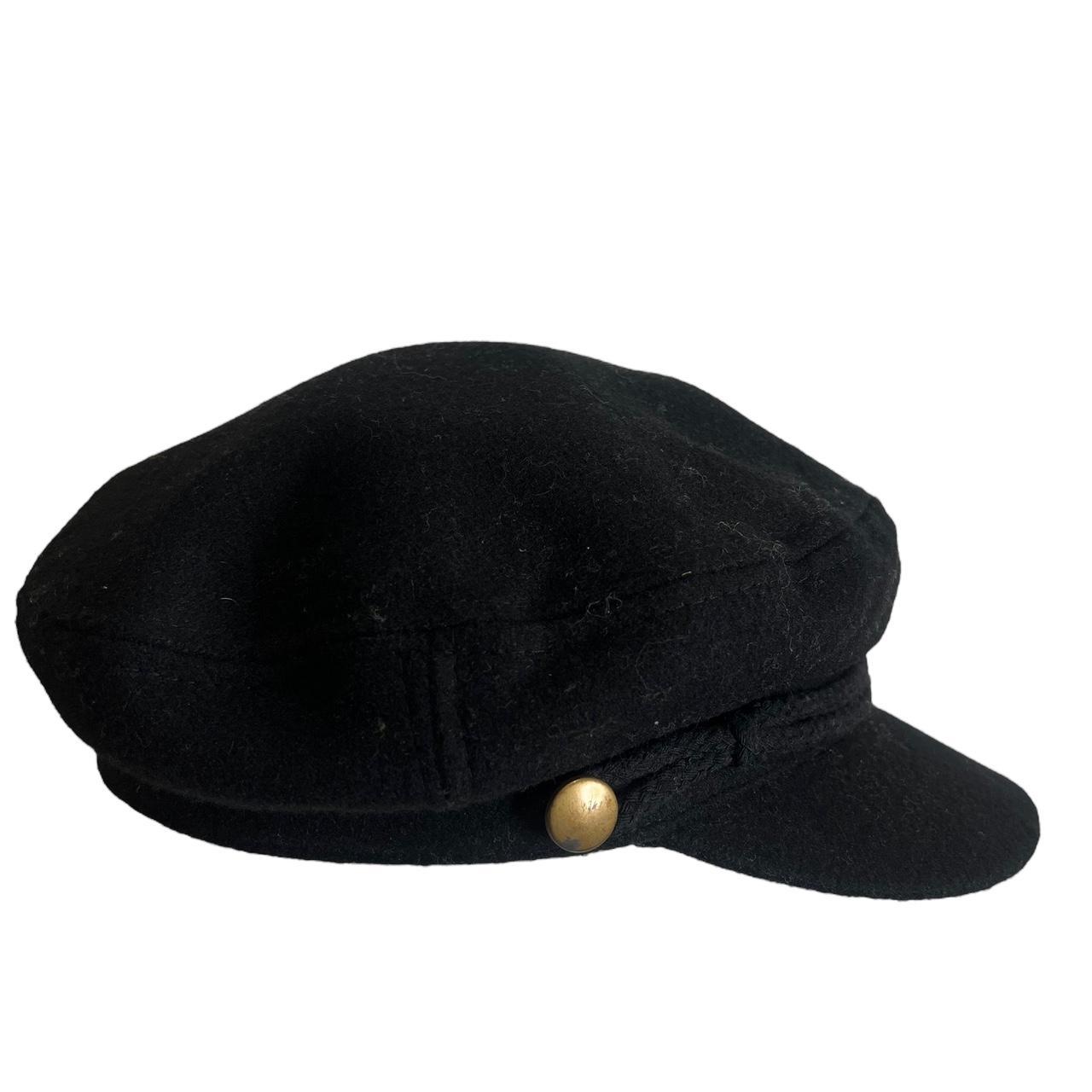 Baker boy black wool cap Great condition, only... - Depop