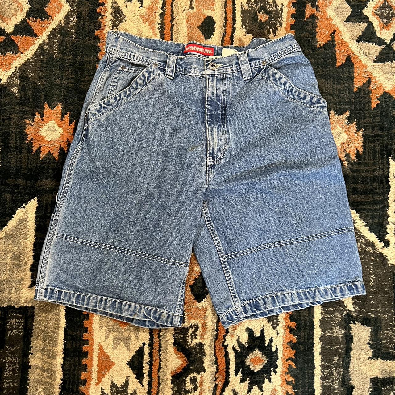 Union Bay Men's Blue Shorts | Depop