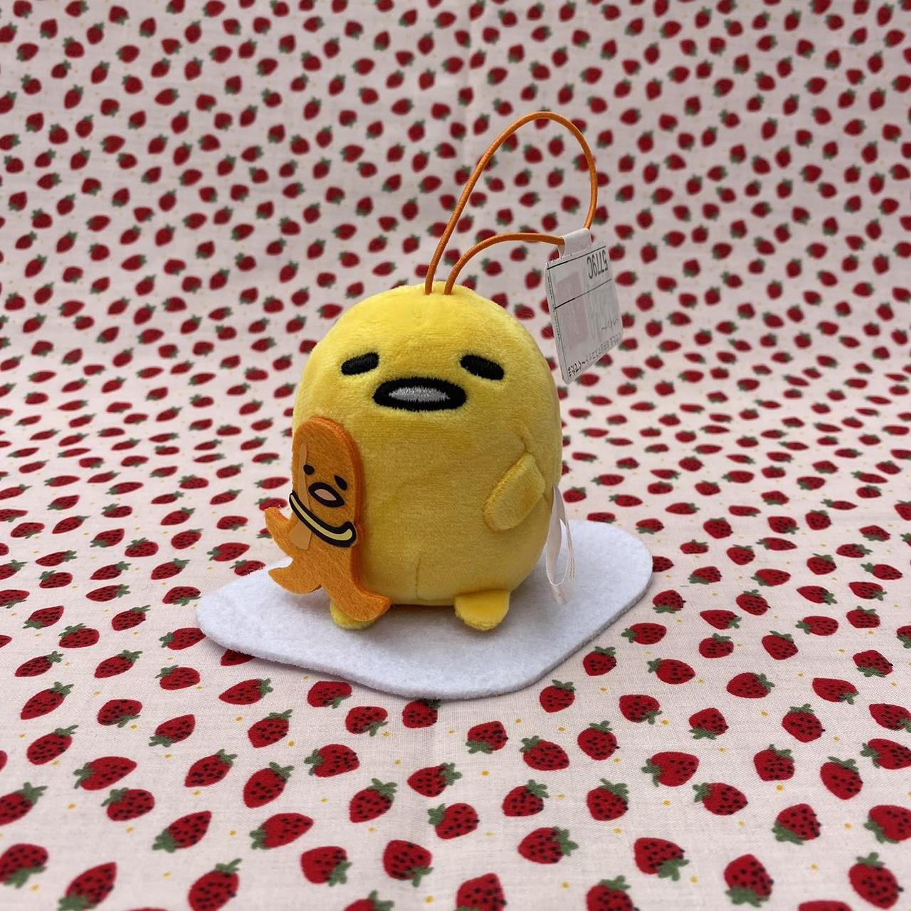 Gudetama Bento Box Plush with Fried Wiener 🍱 Brand... - Depop