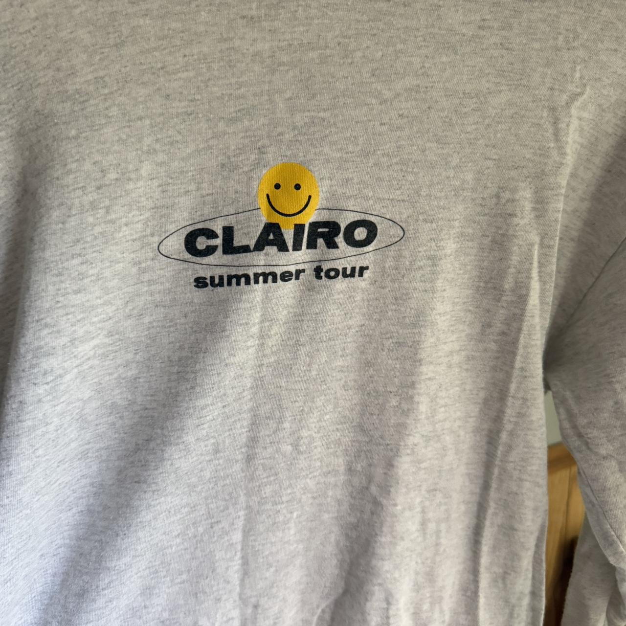 clairo merch long sleeve summer tour butterfly... | Depop