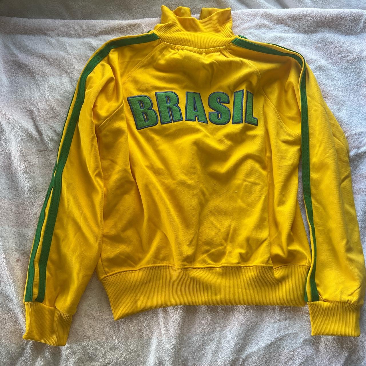 Brasil Track Jacket! In good condition and so... - Depop