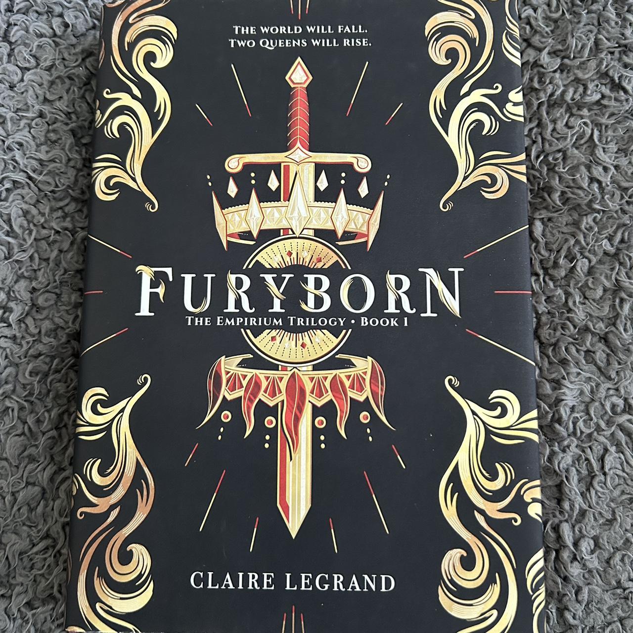 Standard hardback edition of Furyborn by Clare Le... - Depop