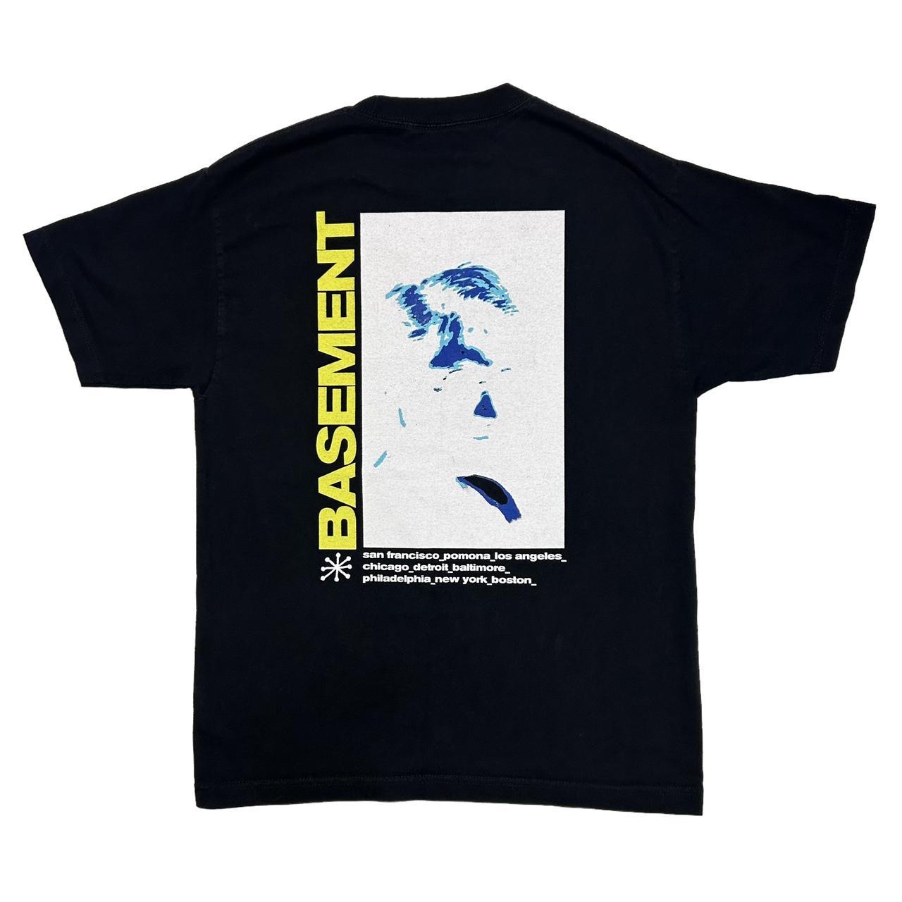 Basement Black Short Sleeve British Band T- Shirt... - Depop