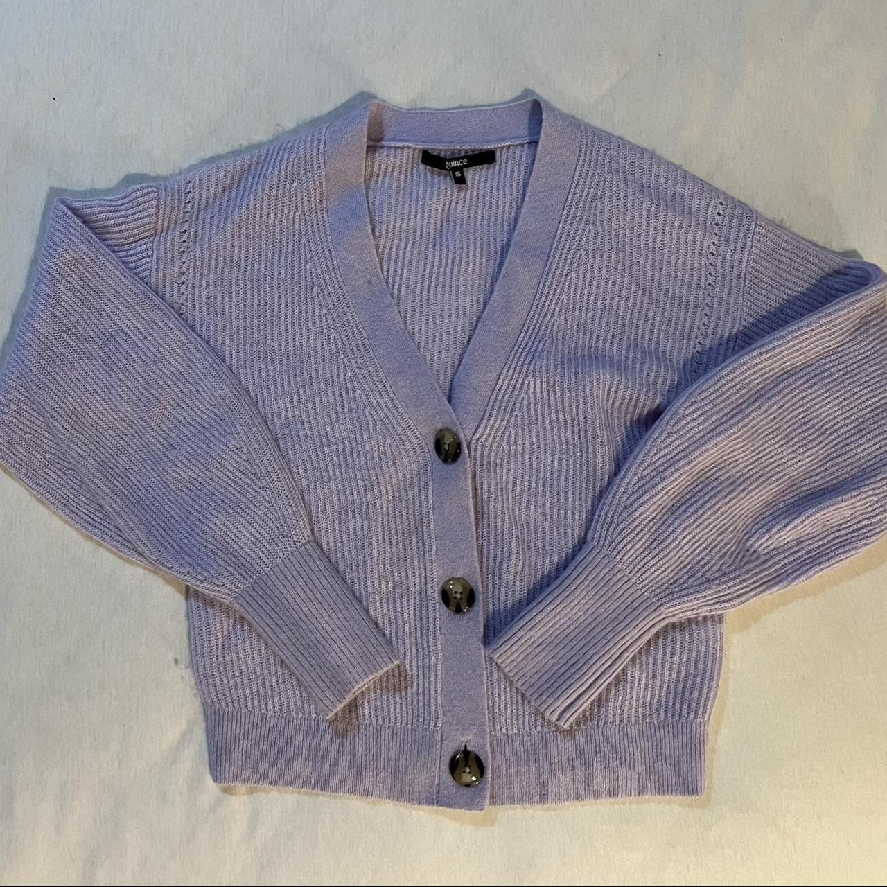 Lavender Quince alpaca wool cardigan Super soft and... - Depop