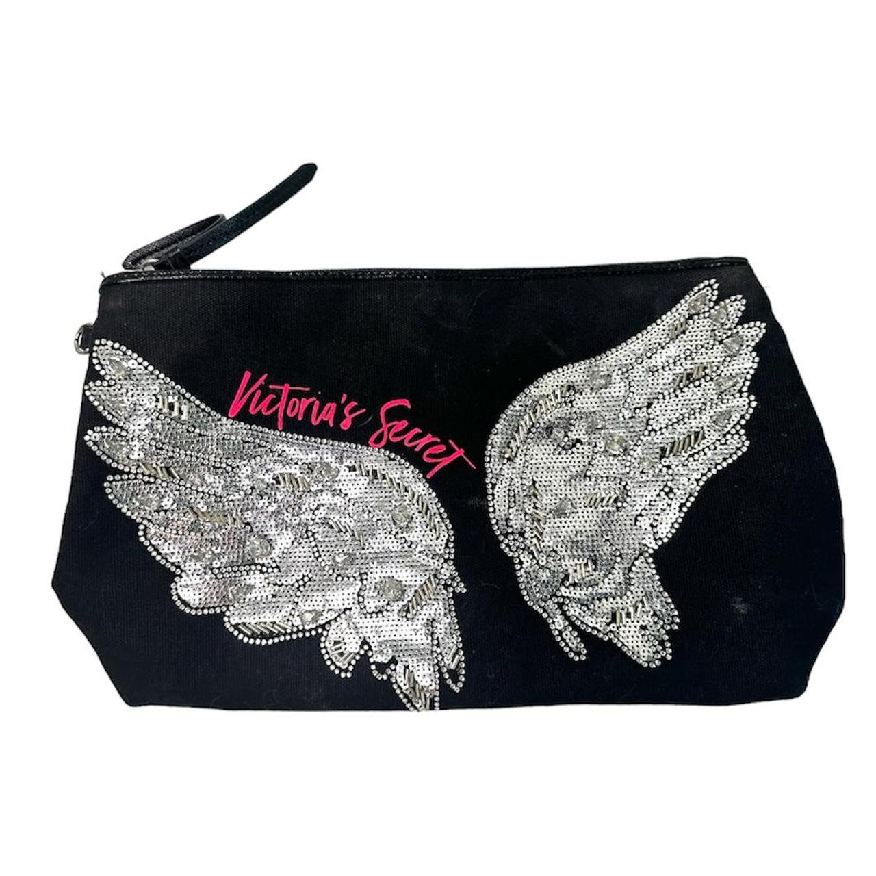 Black Sliver Victoria Secret Rhinestone Wings NYC... - Depop