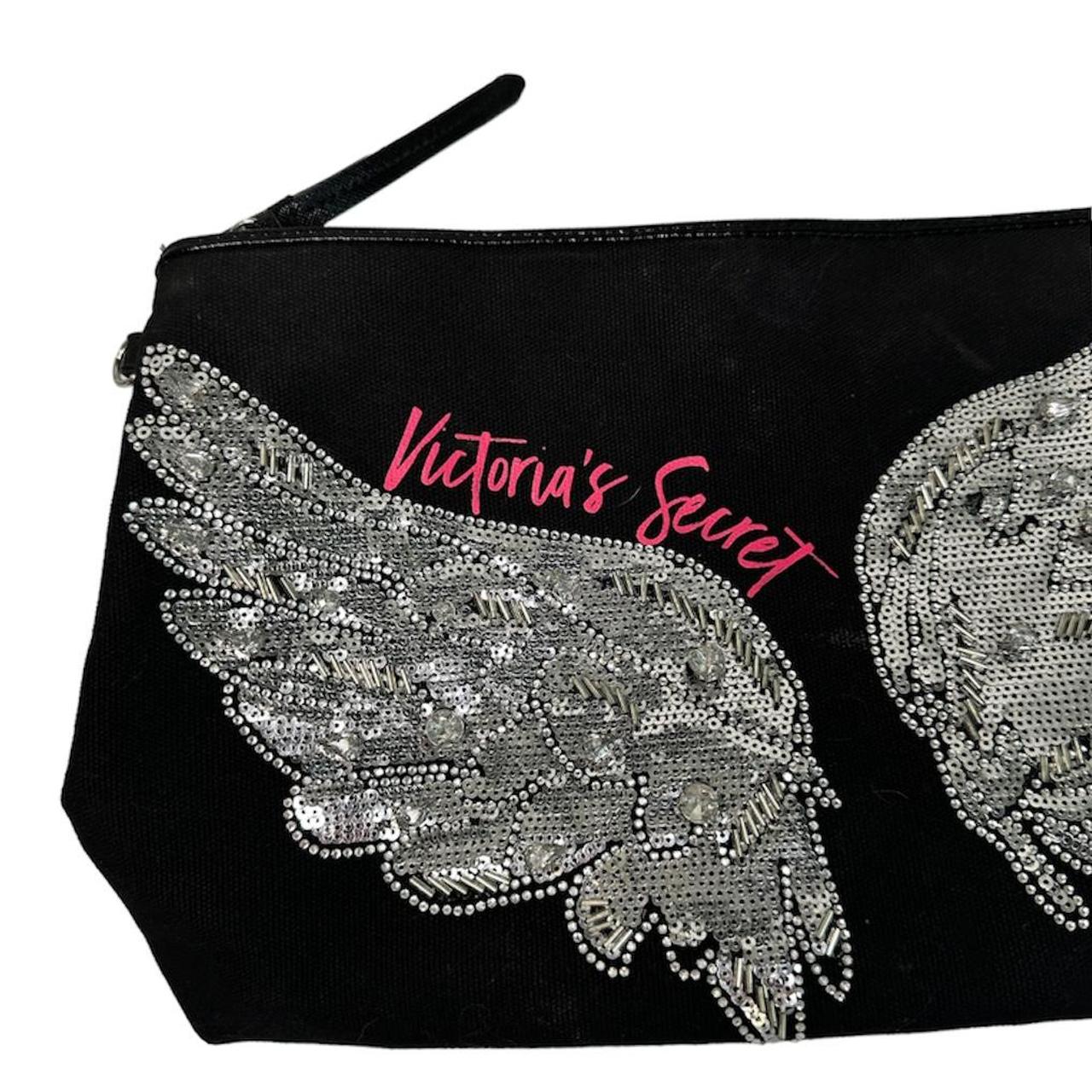 Black Sliver Victoria Secret Rhinestone Wings NYC... - Depop