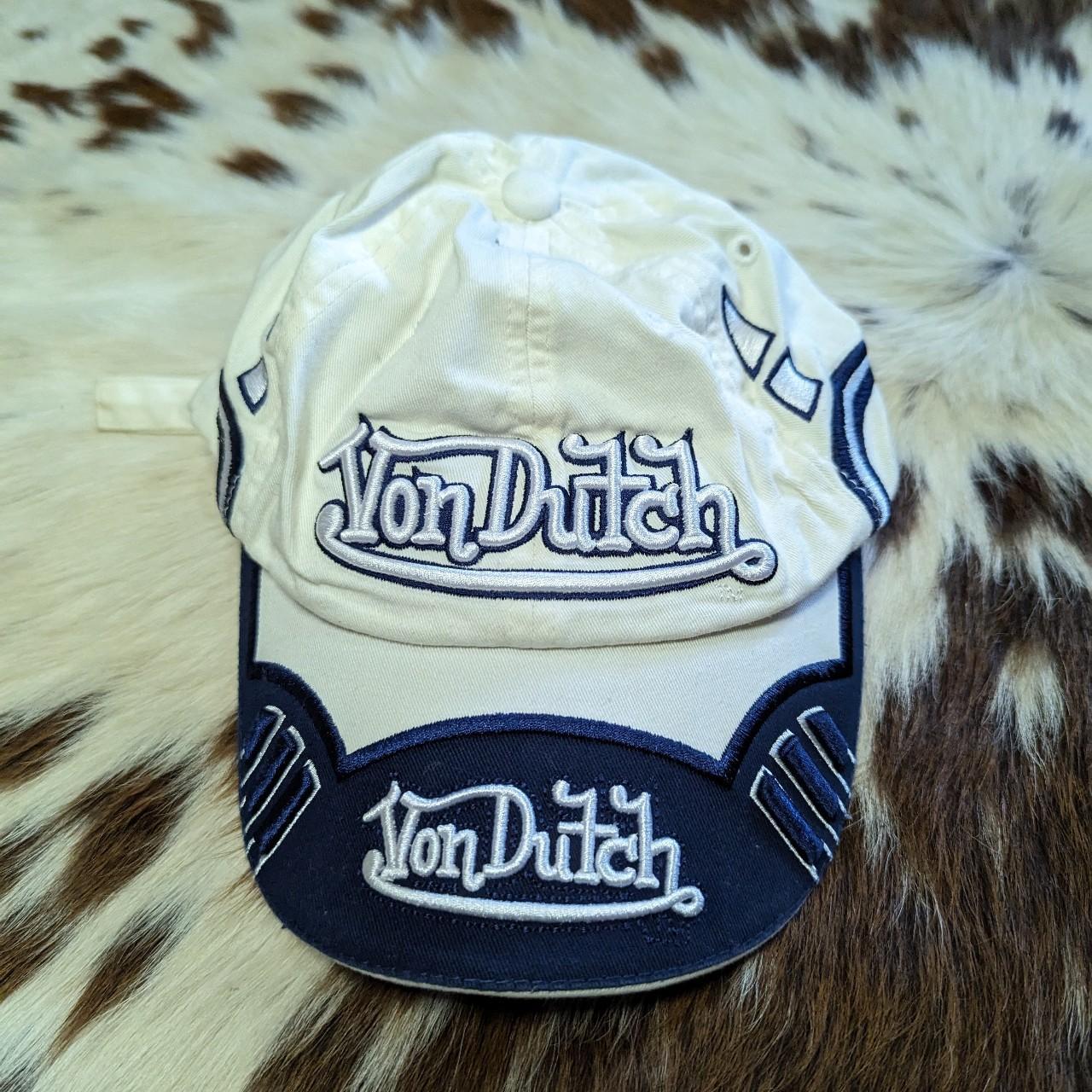 Vintage Von Dutch Original Embroidered Trucker Hat... - Depop