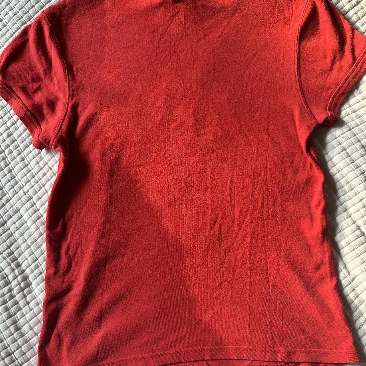 Echo Red T-shirt - could be cut into a super cute... - Depop