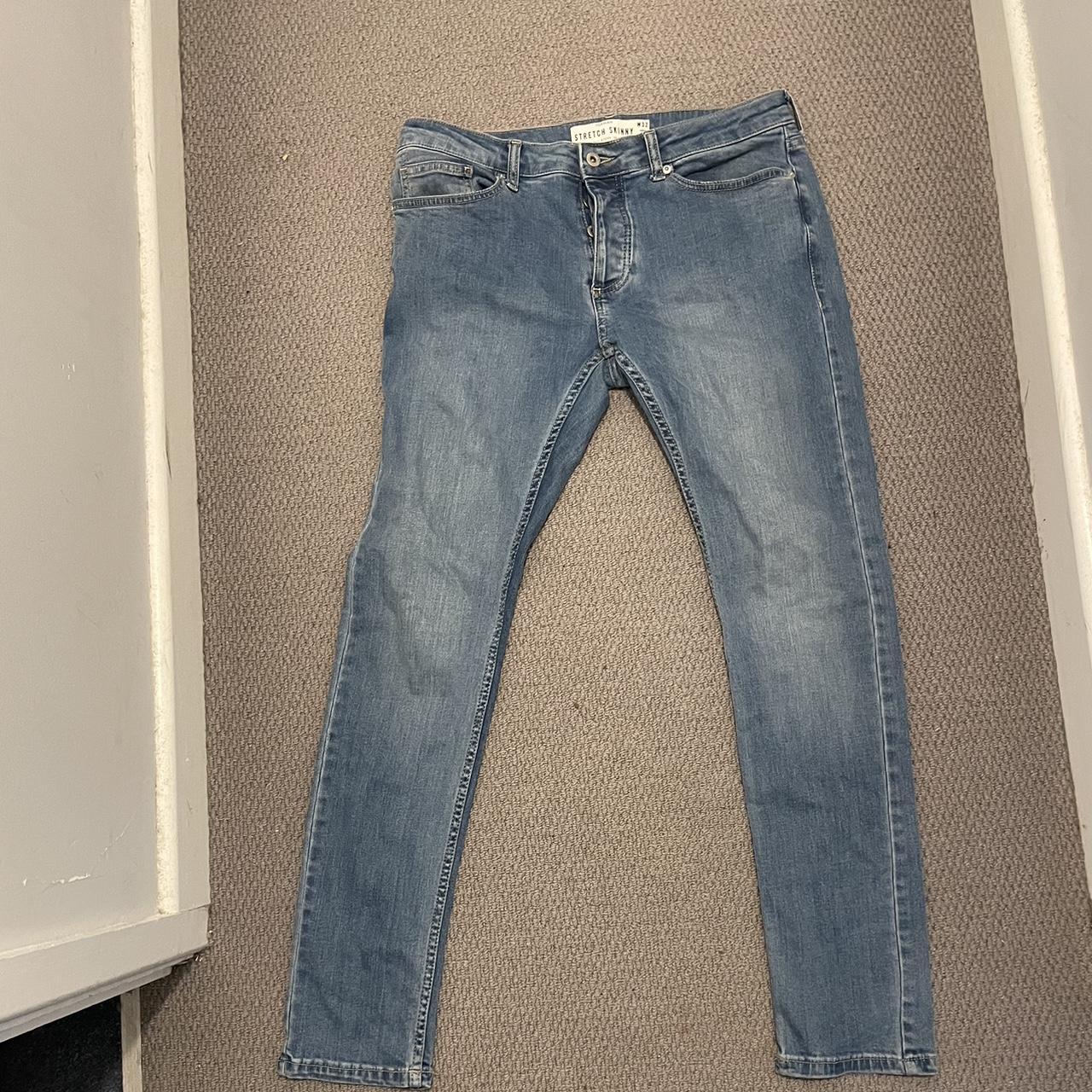 Topman Men's Blue Jeans | Depop