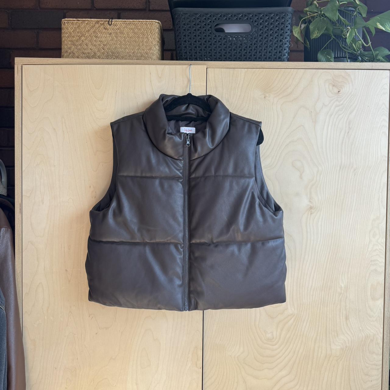 Lily Loves Puffer Vest Size 12 true to size - Depop