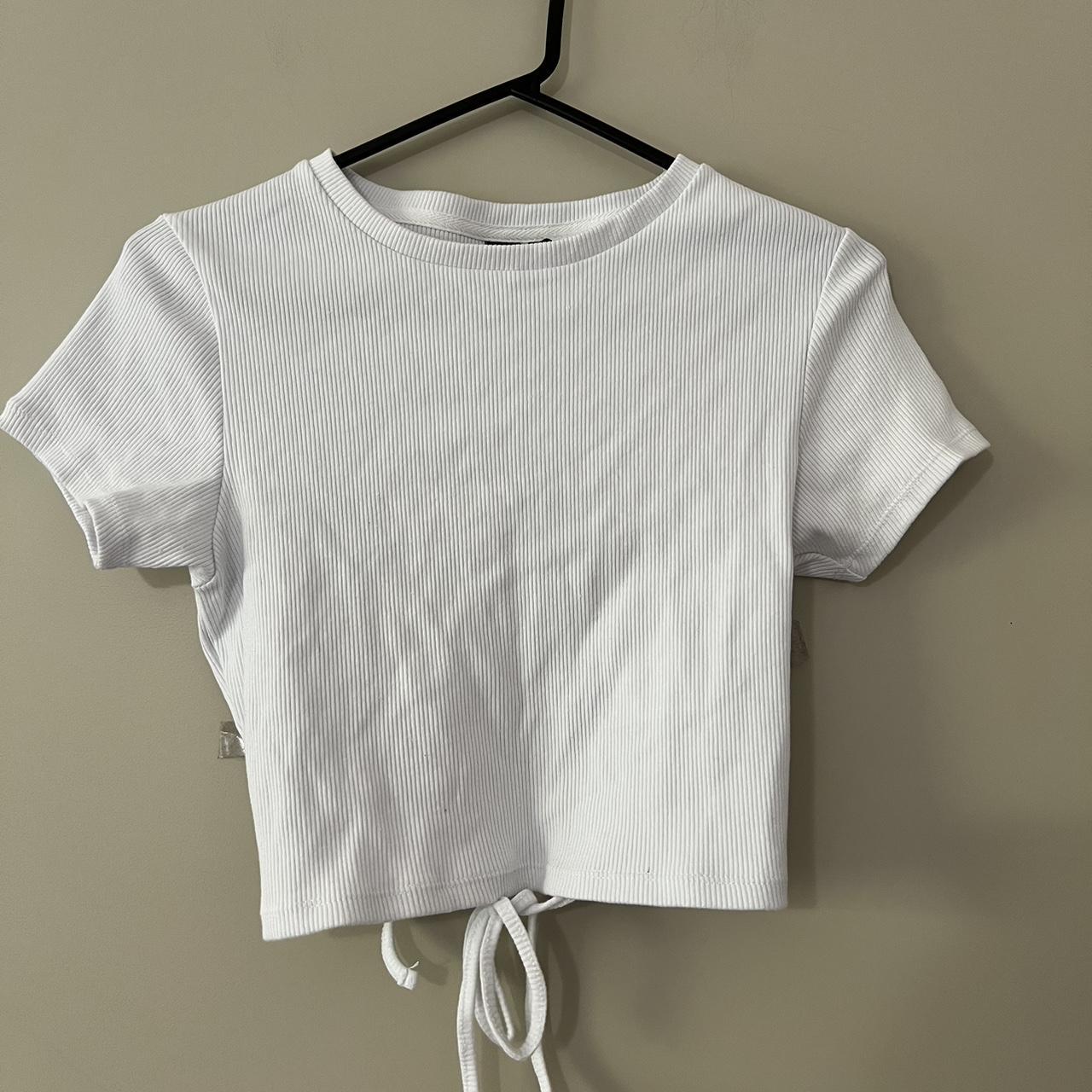 Factorie open back crop top In excellent... - Depop