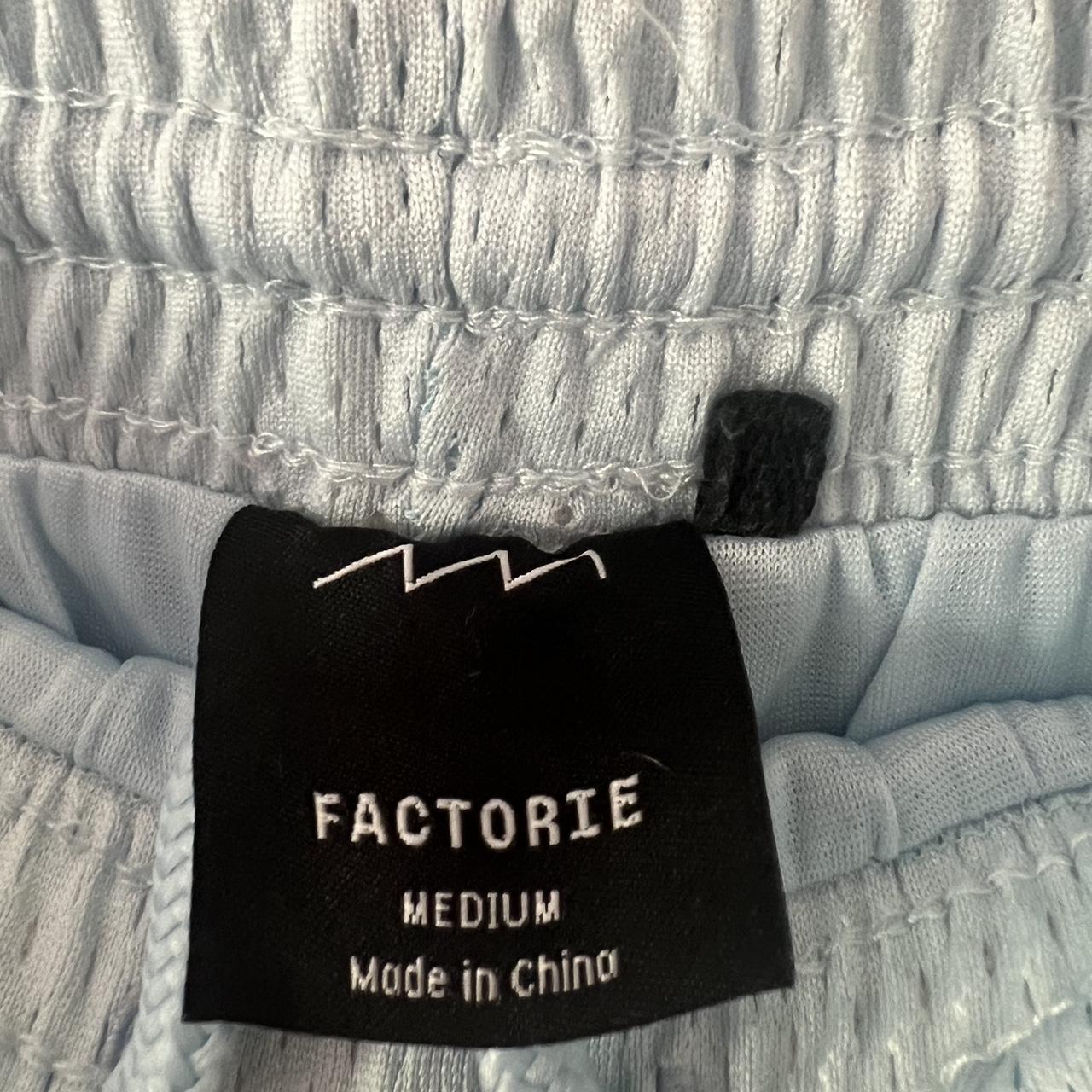Factorie basketball shorts Baby blue In great... - Depop