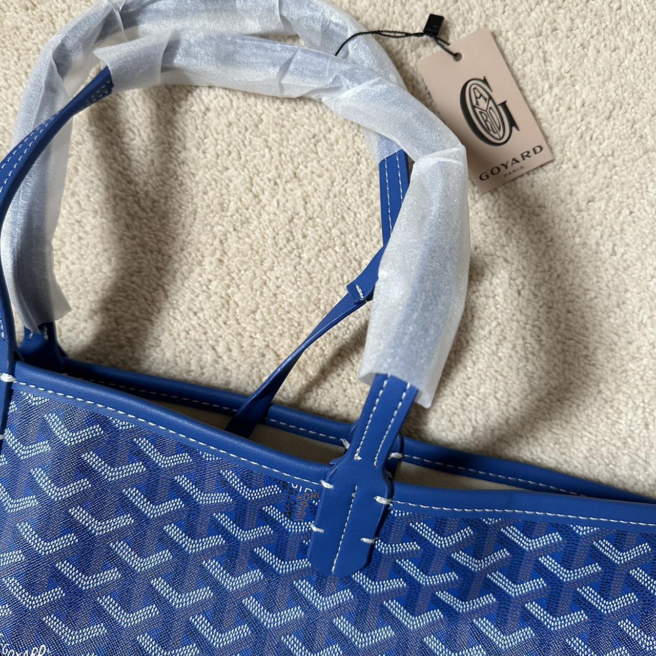 Goyard bag Navy blue Brand new - Depop
