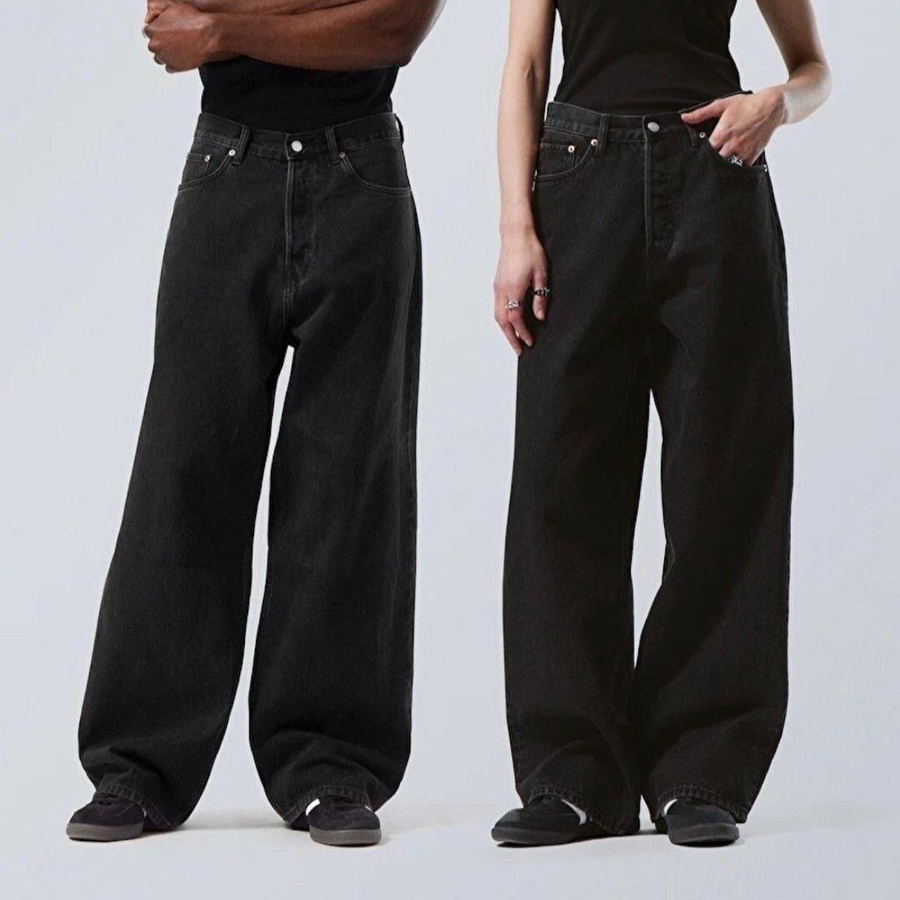 Weekday Ace Wide Leg Baggy Jean W: 31 L: 30 LO:... - Depop