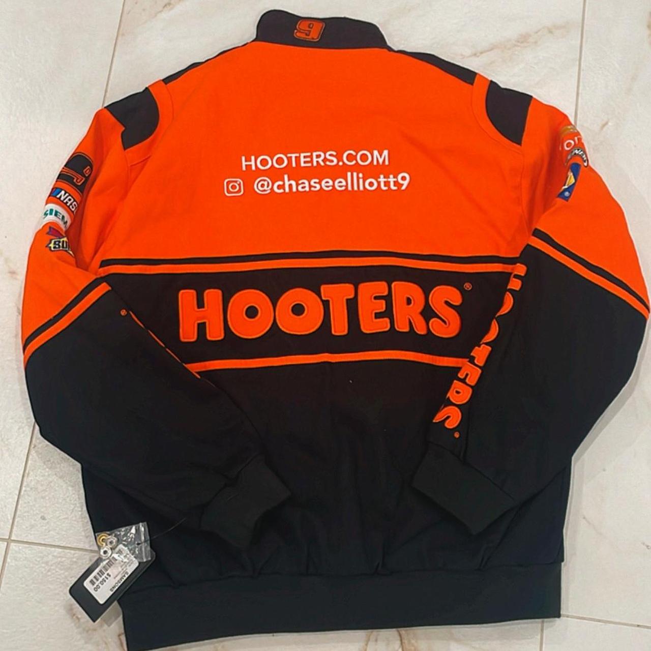 HOOTERS RACING JACKET🏎️ #hooters #jacket #jhdesign... - Depop
